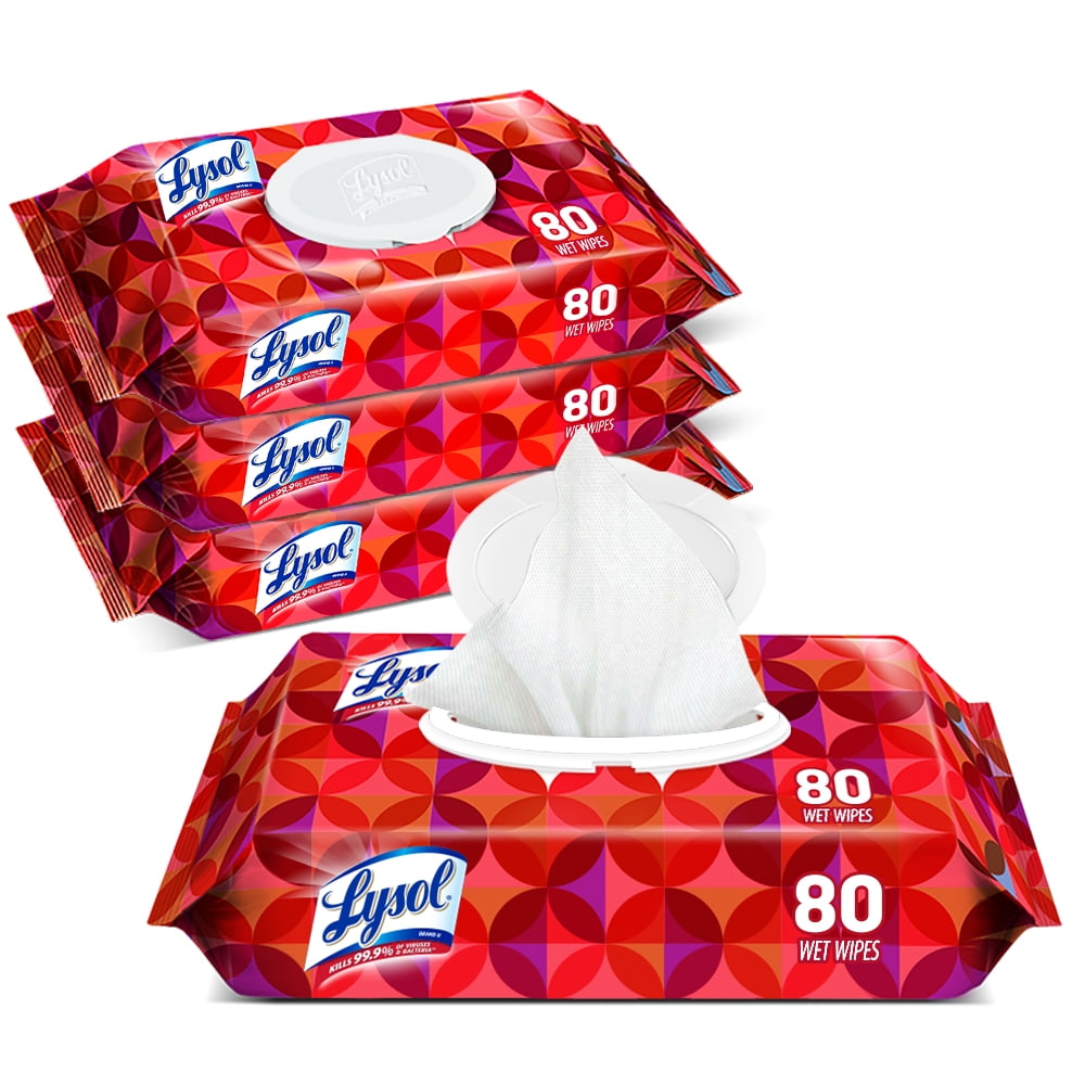 Lysol Handi-Pack Disinfecting Wipes, 80ct, Tropical Scent – BrickSeek