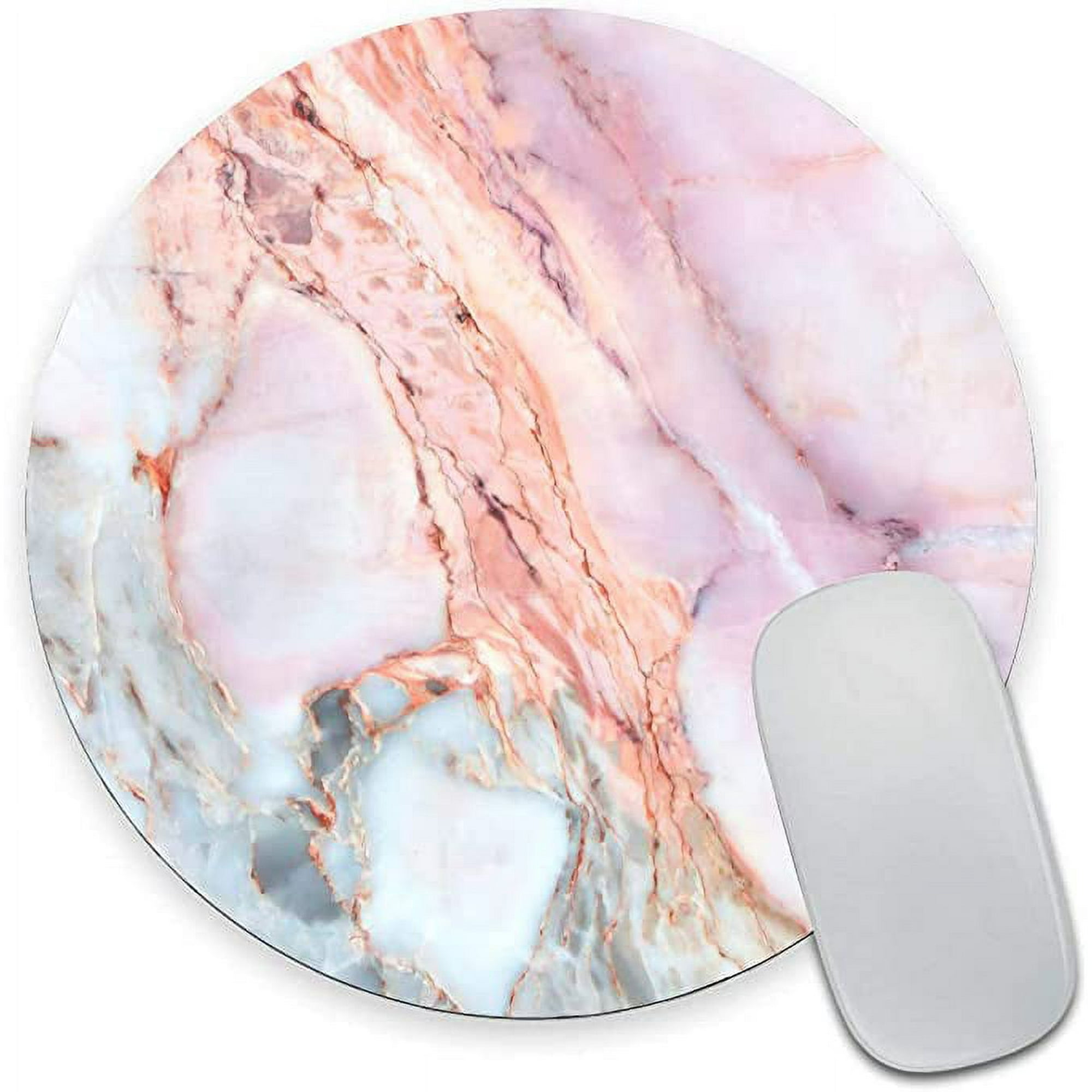 Click here for Unbranded Marble Round Mouse Pad  Pink Marble Cust... prices
