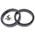 Audiopipe 1 Pair 6.5" ABS Plastic Speaker Spacer Rings with 1 ...