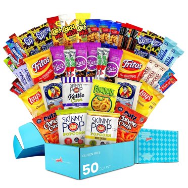 Fun Flavors Box Candy Snack 50 Count Variety Pack Christmas Stocking ...