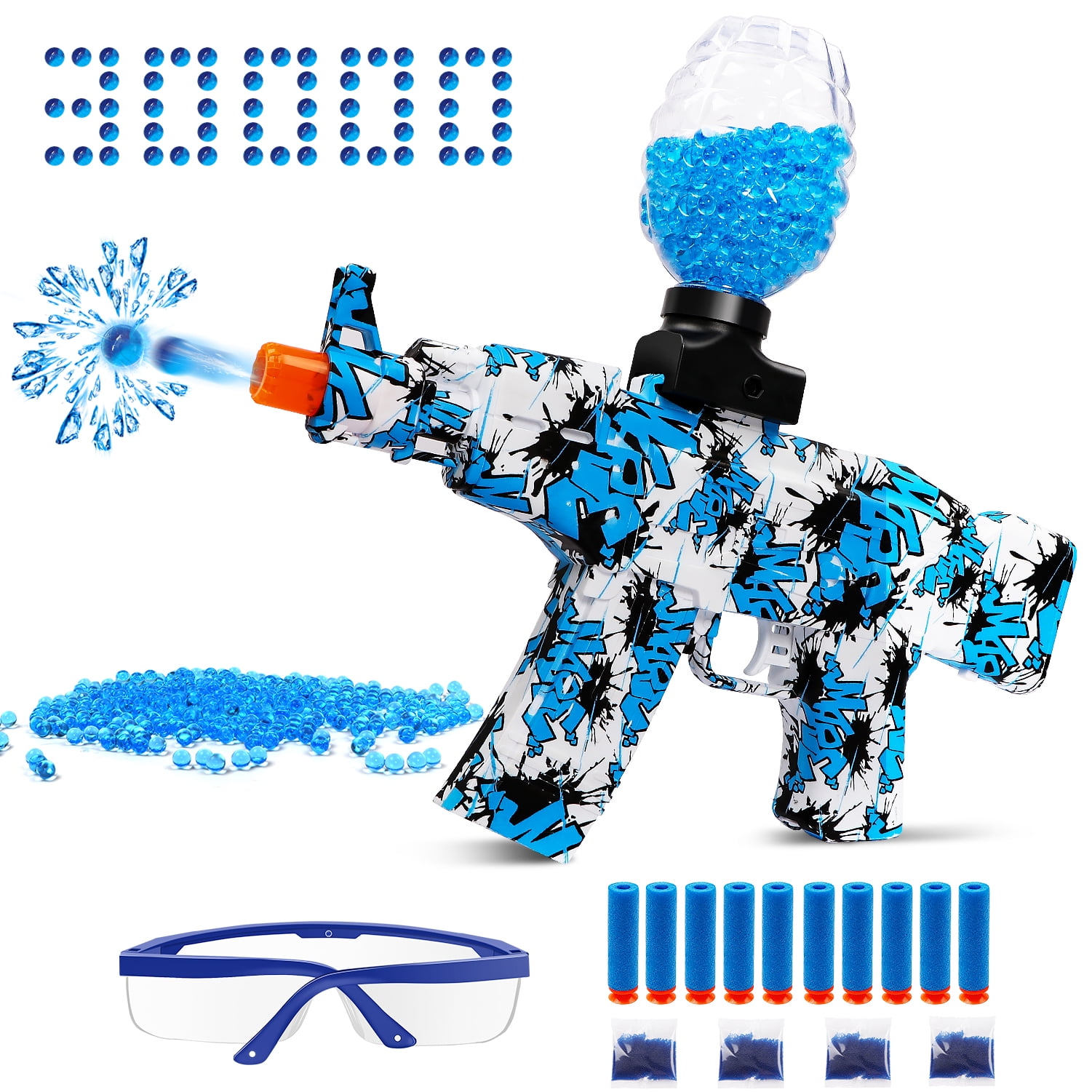 Beefunni Electric Gel Ball Blaster Gel Blasters With 40000 Water Bead beefunni-electric-gel-ball-blaster-gel-blasters-with-40000-water-bead