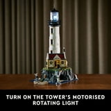LEGO Ideas Motorized Lighthouse 21335 Adult Model Building Kit ...