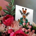 3drose, Cute Funny Giraffe Hiking and Camping Nature Design, 12 ...