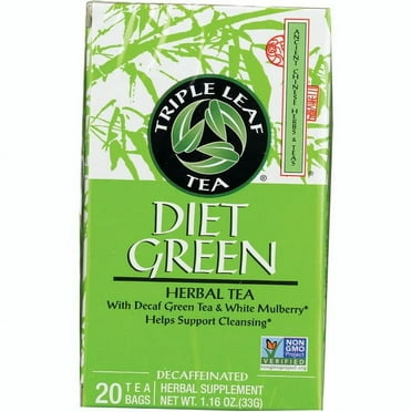 Triple Leaf Detox Tea Bags, Herbal Clean Super Slimming, 20 Ct ...