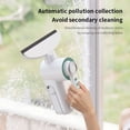 Glass Squeegee With LED Display Handheld Window Cleaner Electric ...