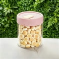 Airtight Glass Storage Canister with Lids,High Borosilicate Glass Jar ...