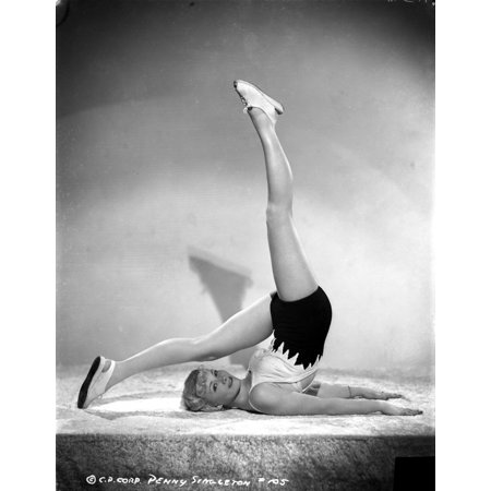 Penny Singleton wearing Sexy Sportswear Yoga posed Photo Print (8 x 10 ...