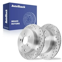 AutoShack Rear Brake Rotors for Nissan, Murano 2003-2007, 2009-2024 ...