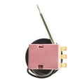 12V 0-120°C Car Electric Fan Capillary Adjustable- Thermostat- 3 Pin ...
