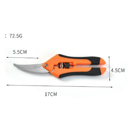 8Inch Professional Ratchet Anvil Pruning Shears, Anvil Groove Design ...