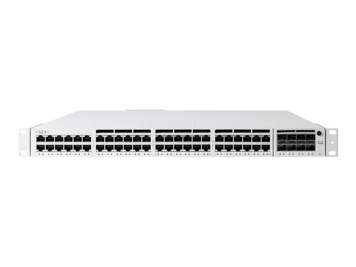 Cisco Meraki Cloud Managed MS390-48U - Switch - L3 - managed - 48 x 10 ...