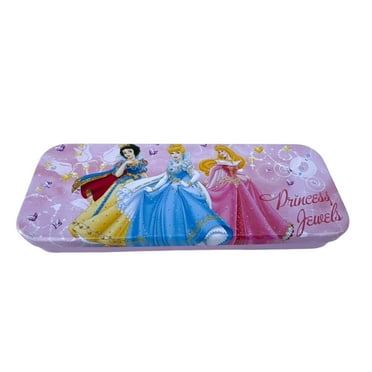 7pk Disney Princess Colored Pencils and Pencil Box Set - Walmart.com