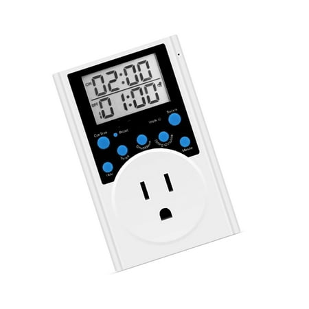 Wweixi Timer Socket Multifunctional Digital Plug Electricity ...
