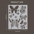 5Pcs Flower Butterfly Templates Kids Drawing Stencils For Sign Painting ...