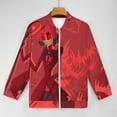 Alastor Hazbin Hotel Animation Fashion Jacket Mens Windbreaker Coat ...