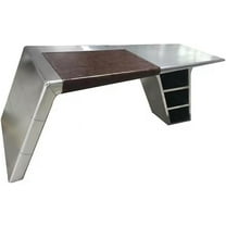 NauticalMart Aviator Writing Blackhawk Desk - Aluminium Table Mid ...