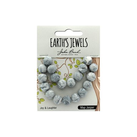 John Bead EJ SP 8" 10mm Rnd Jasper Map Matt | Walmart Canada