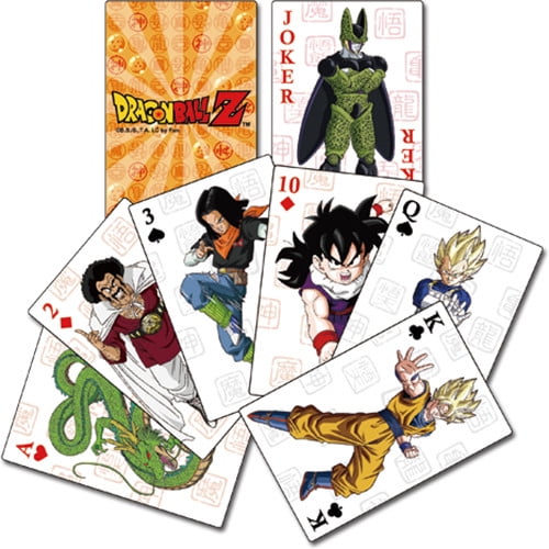 Dragon Ball Z - Group Playing Cards - Walmart.com