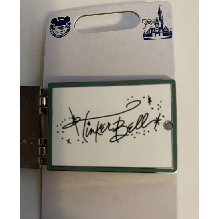 Tinkerbell Autograph NEW Walt Disney World Authentic Tinker Bell