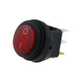 1pcs Waterproof Button with 12V 220V Light Rocker Switch Opening 20MM ...