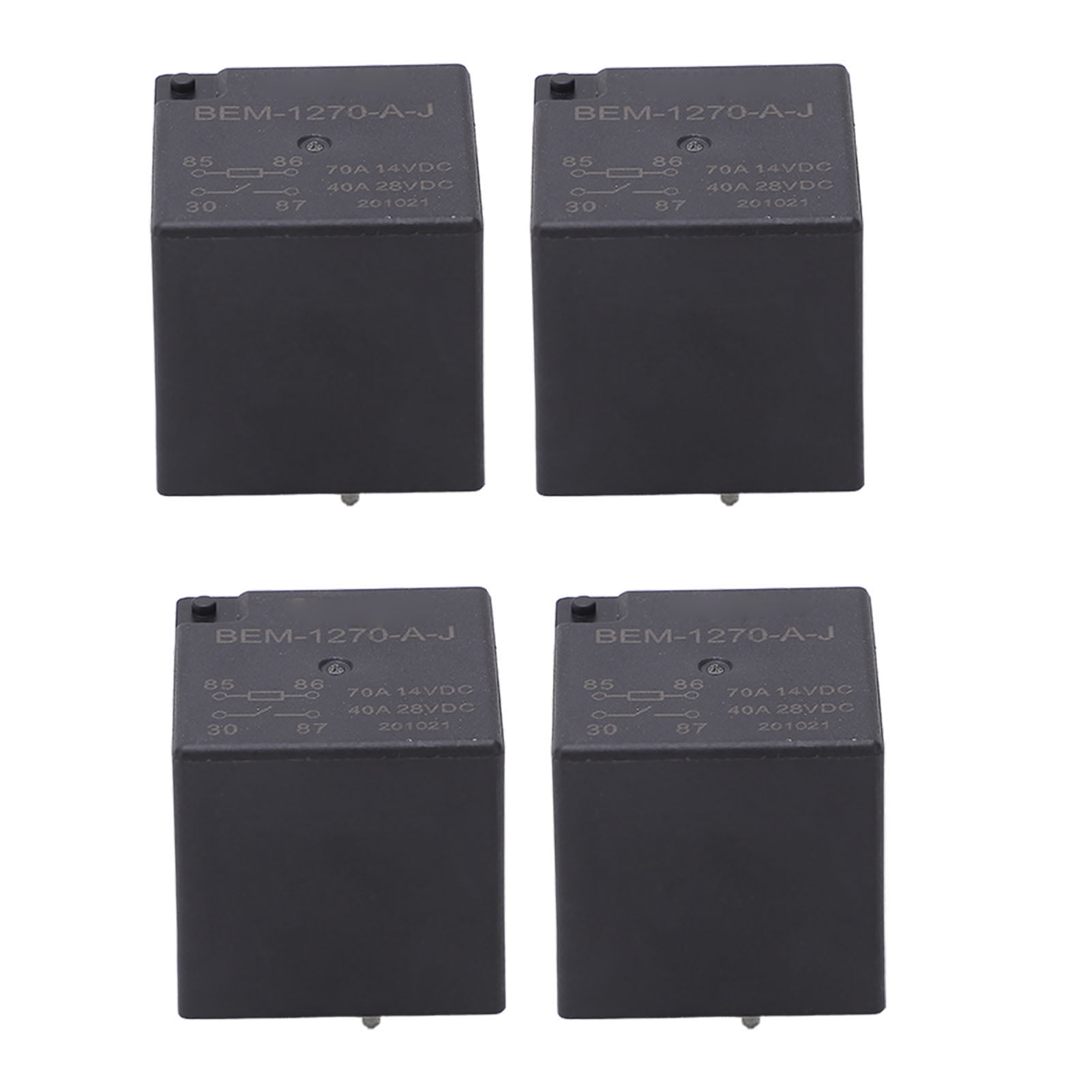 Automotive Relay, Relays Switch Easy Installation 4Pcs Normal Open ...