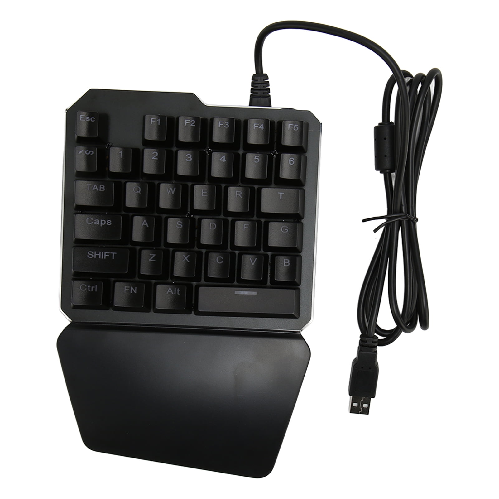Teclado para una mano NikouMX medio Teclado ergonómico 35 teclas con ...