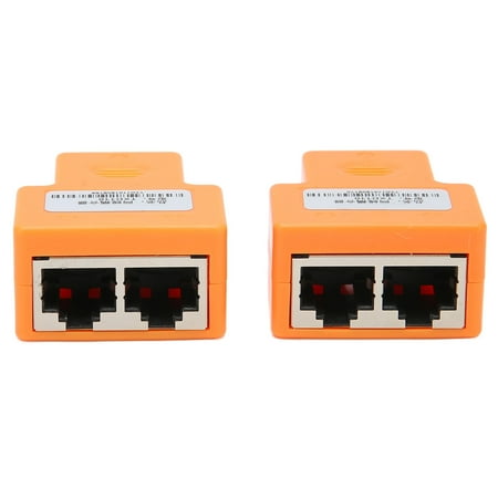 RJ45 Splitters Connector, Gold Plated Needle Core Interference ...
