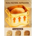 Free Shipping! Neretva Bread Maker, 20-in-1 Automatic Bread Machine ...