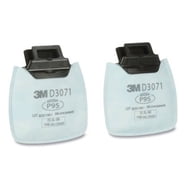 3M Half Facepiece Respirator Assembly 6391 Large, with 3M Particulate ...