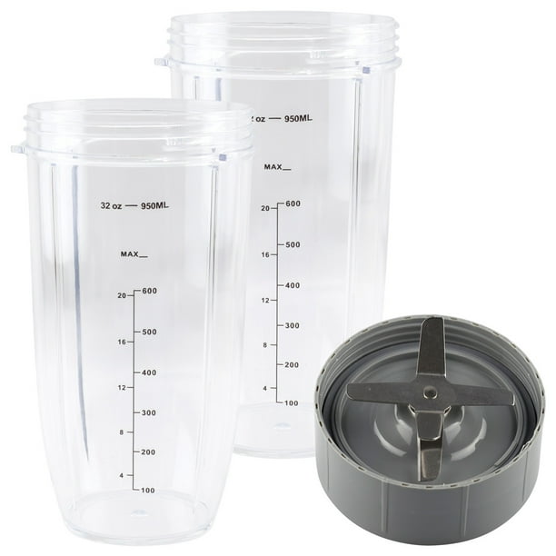 2 Pack 32 oz Colossal Cup and Extractor Blade Replacement Parts ...