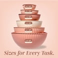 Cook with Color 12-Piece Mixing Bowl Set with Non-Slip Silicone Base ...