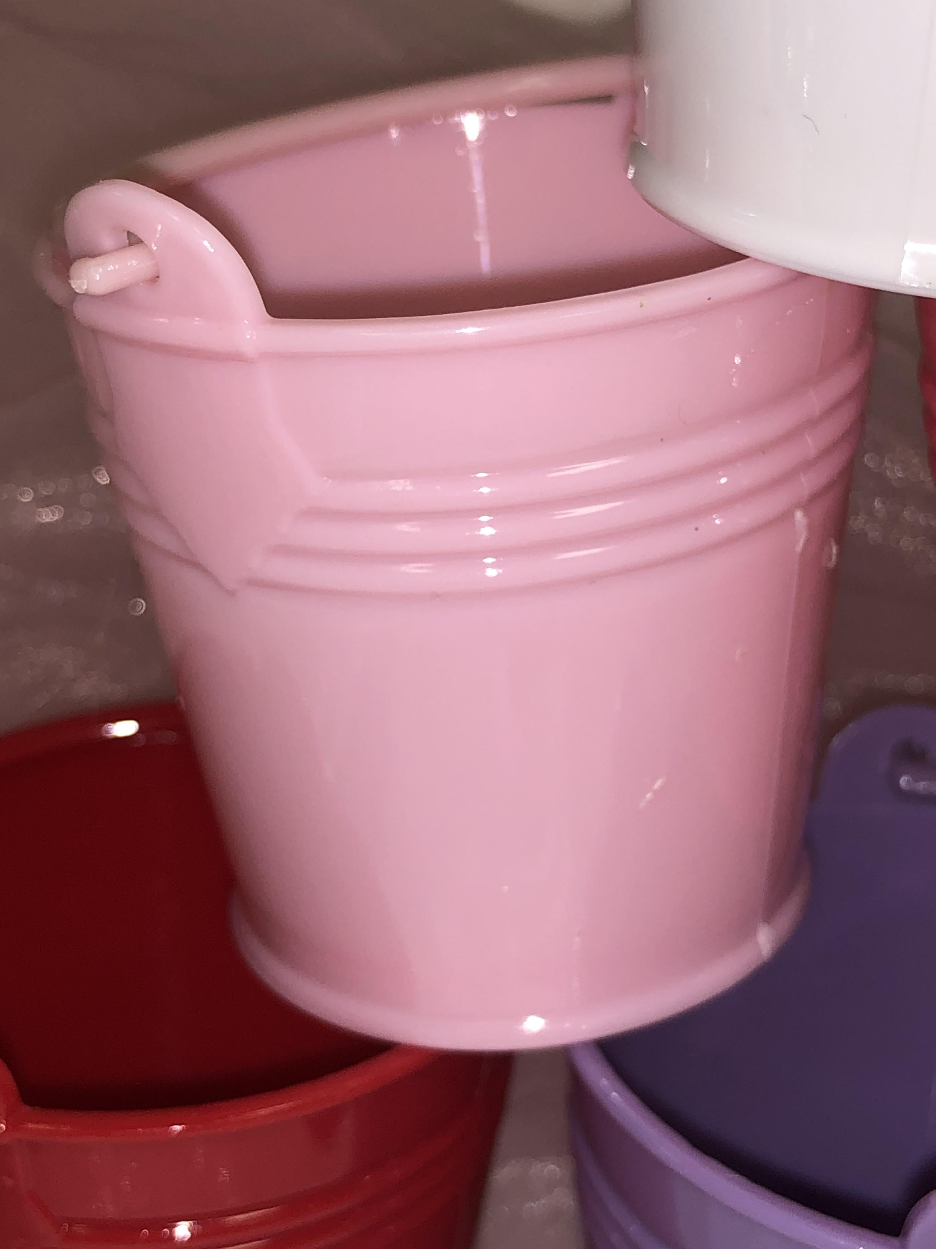 Charmed Mini 2" Beach Sand Plastic Buckets Party Favors Candy Box Baby ...