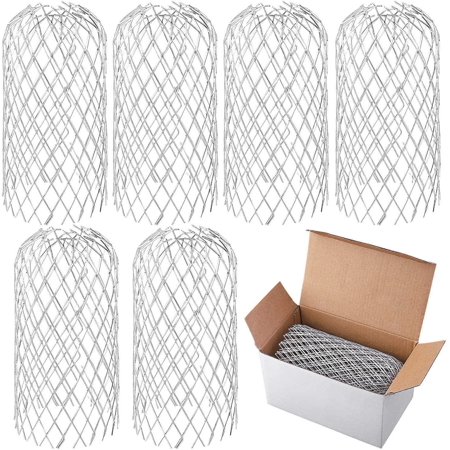 6pcs Metal Gutter Guards, 4.5-8.5cm Expandable Screen Filter Strainer ...