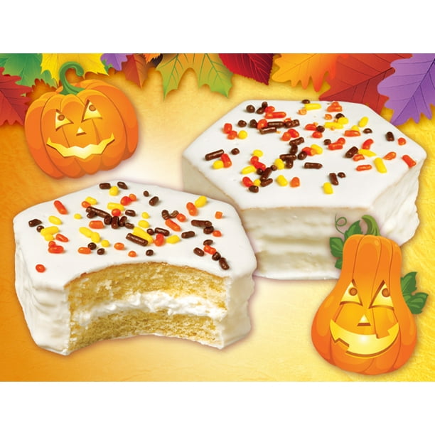 Little Debbie Fall Party Cakes (Vanilla) 10 pk./12.22 oz. (3 Boxes ...