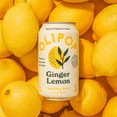 OLIPOP Prebiotic Soda, Ginger Lemon, 12 fl oz, 12 Pack, Refrigerated - Walmart.com
