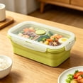 Solivara Flexible Silicone Container With Lid For Freezer And Microwave ...