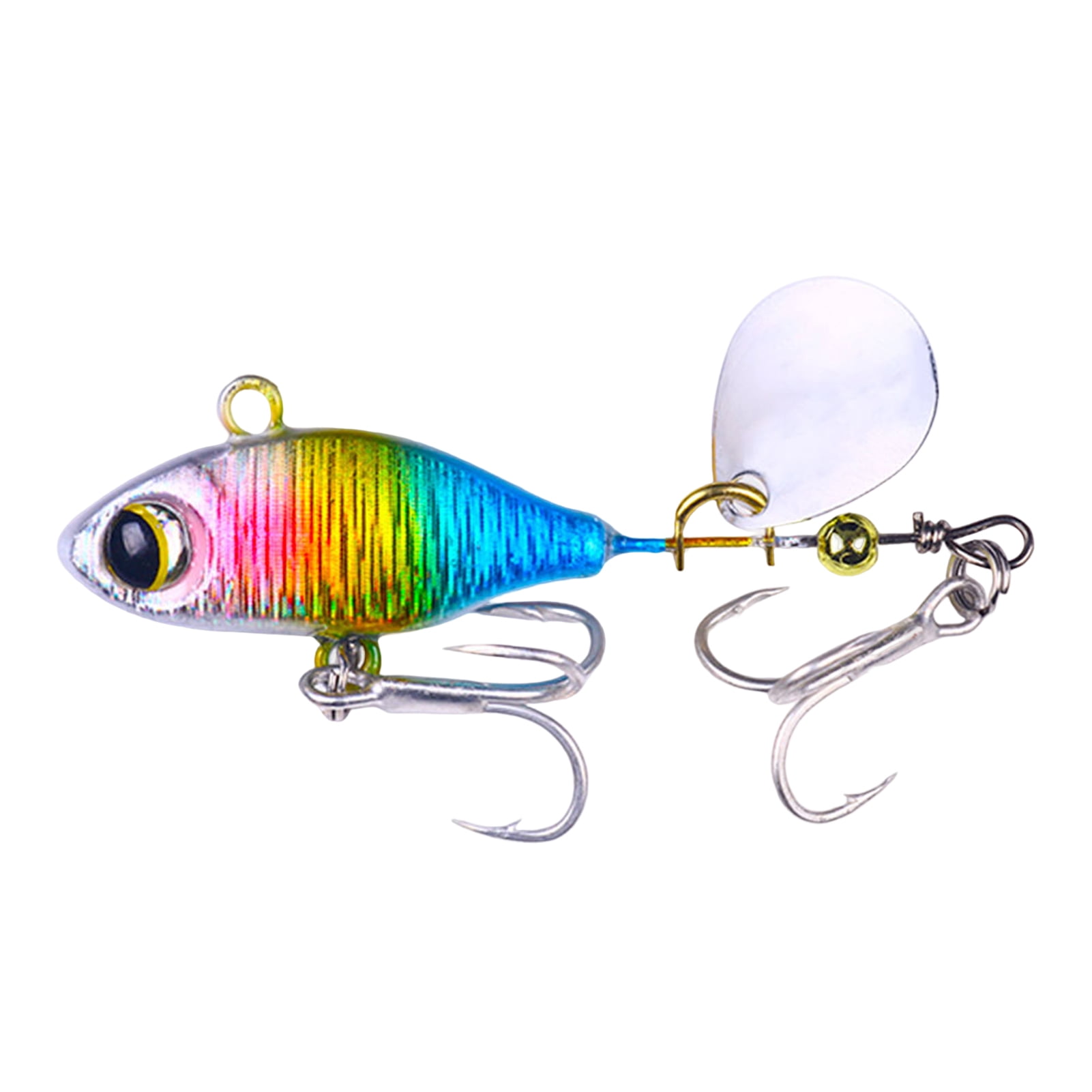huanledash 5.8cm/14g Fishing Lure Sinking Sharp Hook Sequin Bright ...