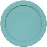 Pyrex (1) 7200 2-Cup Glass Bowl & (1) 7200-PC Turquoise Blue Lid ...