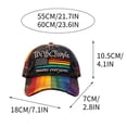 CapThatSpeaks Inspirational Embroidered Message Adjustable Baseball Cap ...