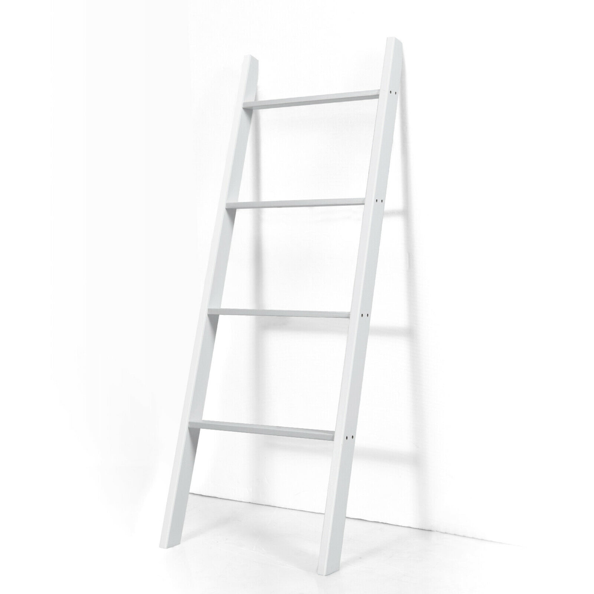 Click here for Gymax Wall Leaning Blanket Ladder Wood Decorative... prices
