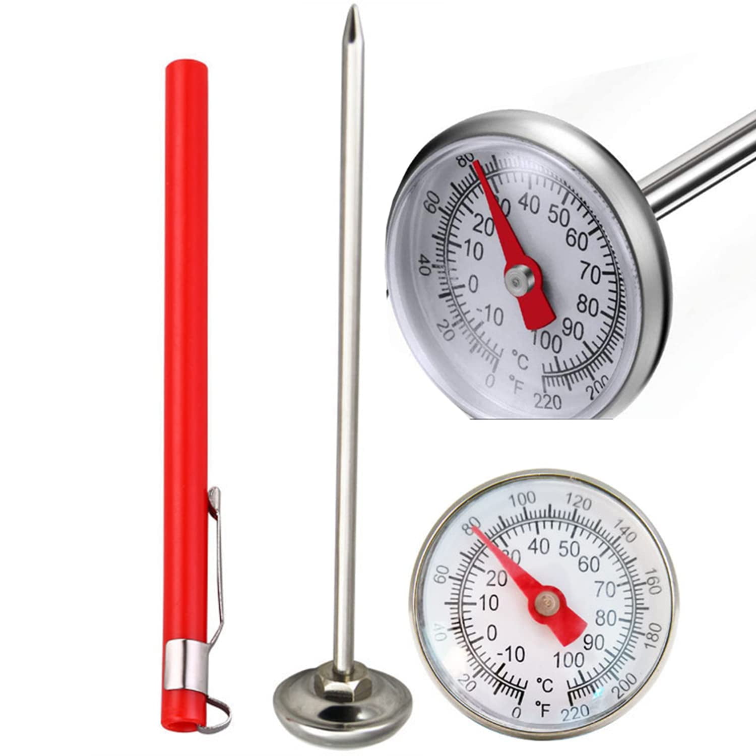 Click here for Ggdda 2pcs Instant Read Pocket Thermometer Milk Fr... prices