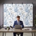 10x8ft Photo Backdrop, Blue Coastal Soft Polyester Backdrop Curtains ...