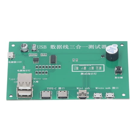 USB Cable Tester 3 in 1 Test Board Short Circuit Open Circuit Testing ...