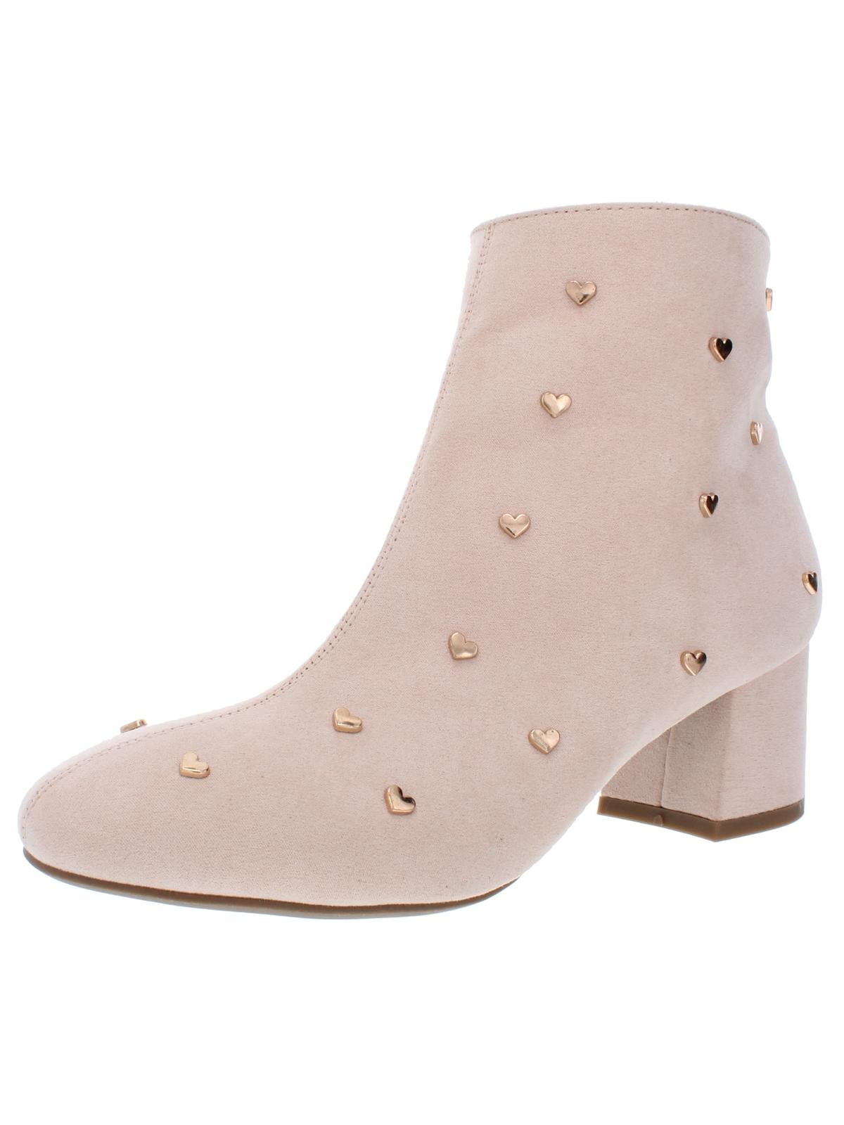 Bar III Womens Jadine Faux Suede Ankle Booties - Walmart.com