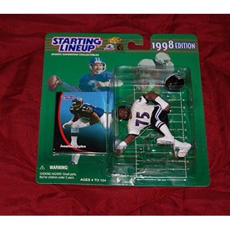 Jonathan Ogden Baltimore Ravens Rookie Starting lIneup HOF 1998 ...