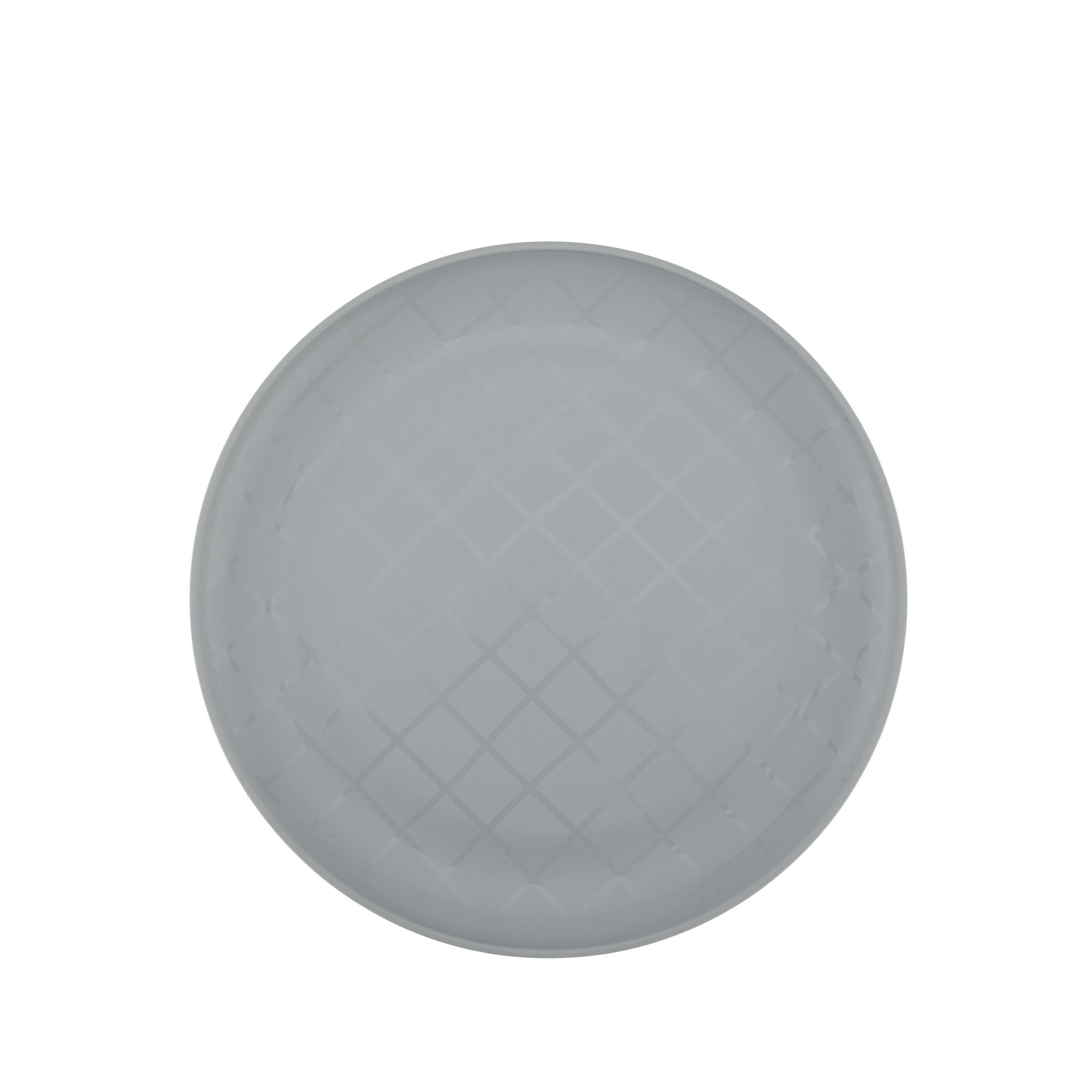 Click here for Mainstays Grid Gray Polypropylene Plate 10 Inch prices