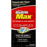 Dexatrim Max Complex 7, Slim Pills to Reduce Fat, Appetite Suppressant ...