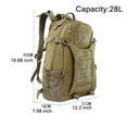 28L Tactical Backpack Military Mens Bag Military Molle Daypack Hiking ...