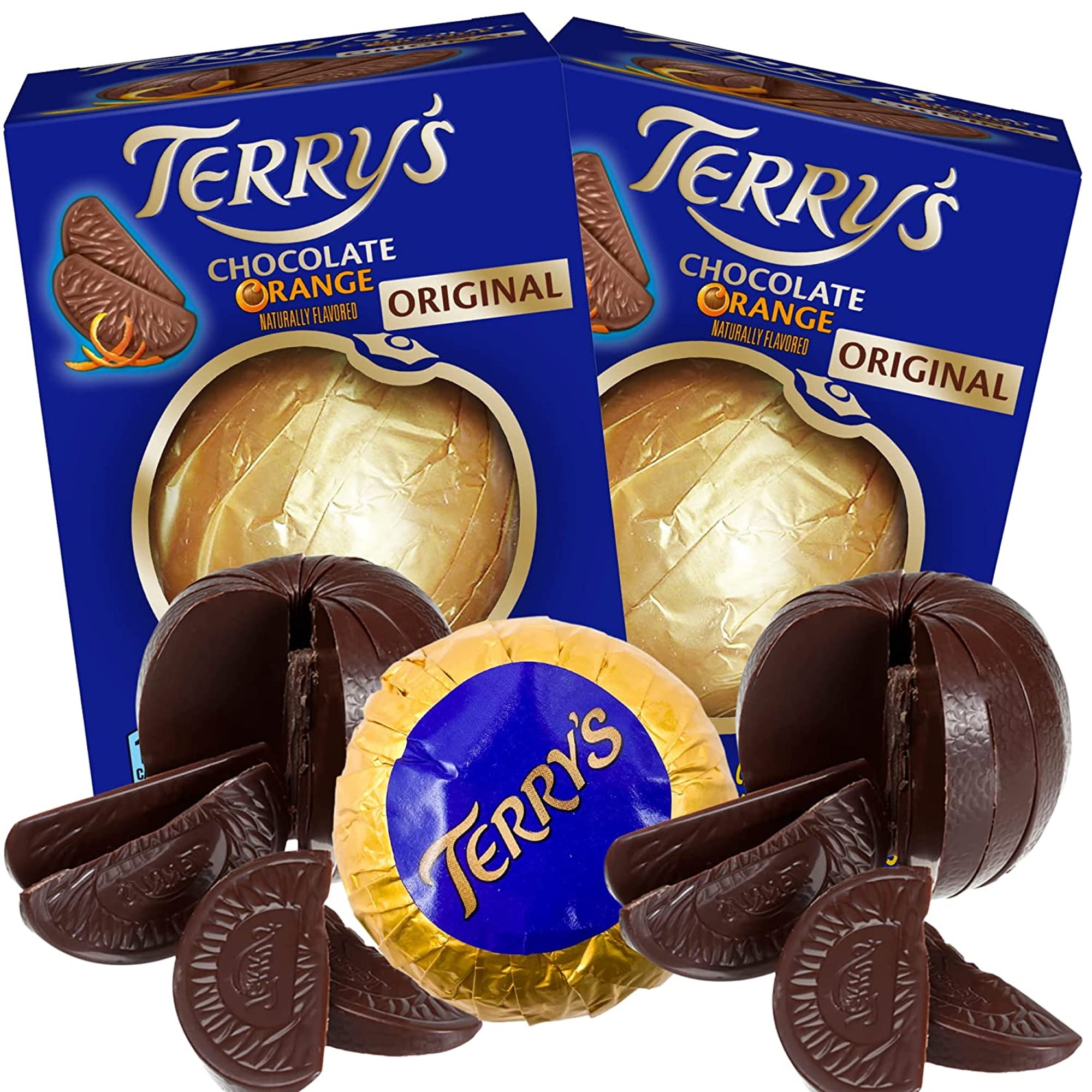 Terry's Milk Chocolate Orange Break Apart, Individually Wrapped Milk ...