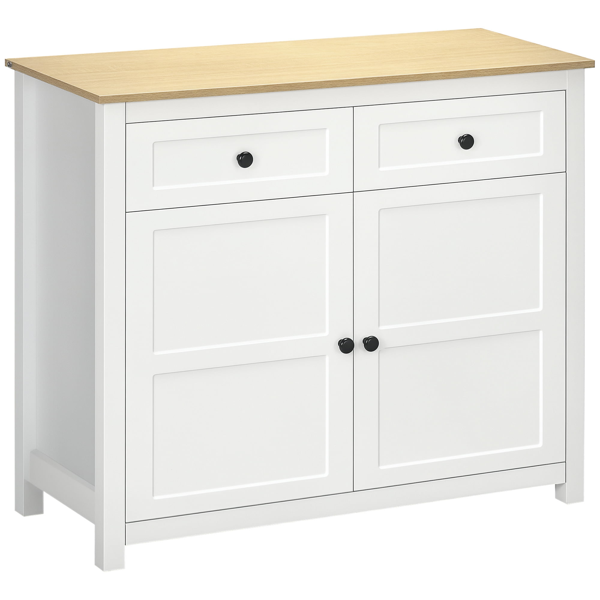 Click here for Homcom Sideboard Kitchen Storage Cabinet With Draw... prices